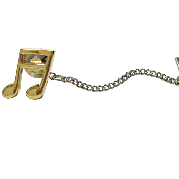Kiola Designs | Accessories | Gold Toned Quaver Musical Note Tie Tack ...